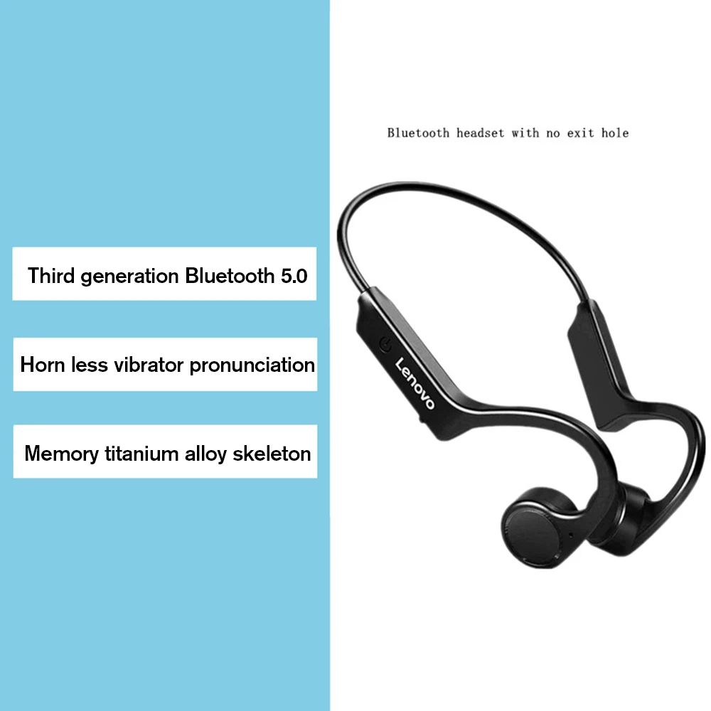 X4 Bone Conduction TWS Bluetooth 5.0 Headphones Sports Earphones ...