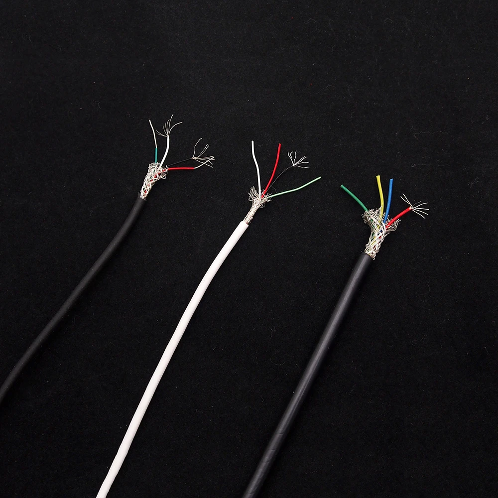 Ultra-soft-Silicone-Rubber-Shielded-Cable-Ultra-fine-High-Temperatur ...
