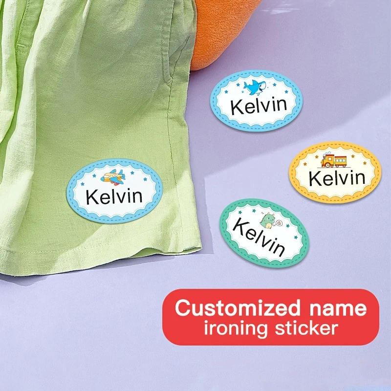 Personalized Waterproof Name Stickers for Kids - Custom School Name ...