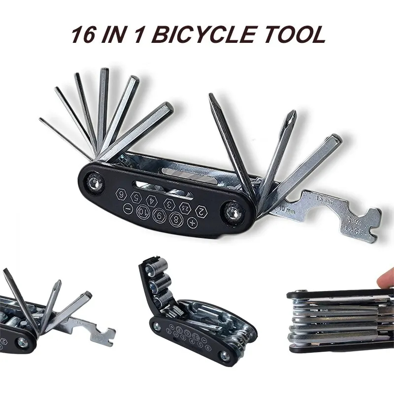 16-in-1-Mountain-Bike-Portable-Socket-Multipurpose-Wrench-Bicycle-Multi ...