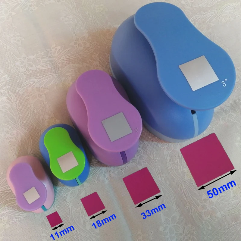18mm-53mm-Square-Shaped-Craft-Punch-Scrapbooking-School-DIY-Paper ...