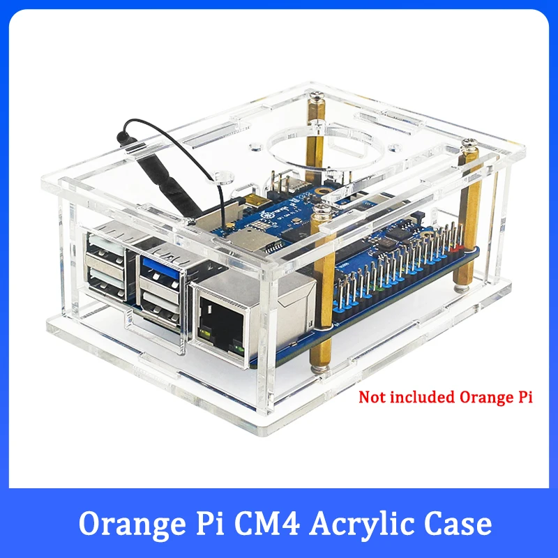 Orange-Pi-CM4-Acrylic-Case-Transparent-Protective-Shell-Optional ...