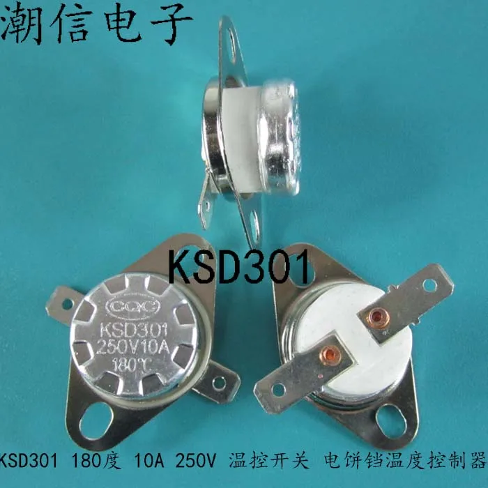 20 unids/lote KSD301 180 10A 250V|Chips de rendimiento| - AliExpress