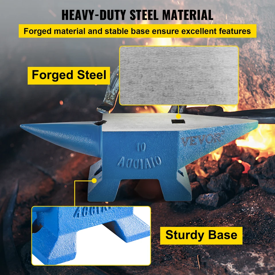 Anvil For Jewelry Making And Forging 100 Lbs Cast Steel Anvil - Single ...