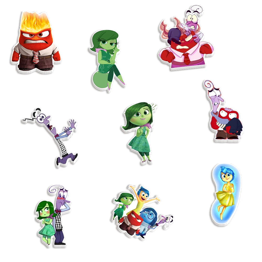 10Pcs-lots-Disney-Inside-Out-Cartoon-Characters-Planar-Resin-for-Charms ...