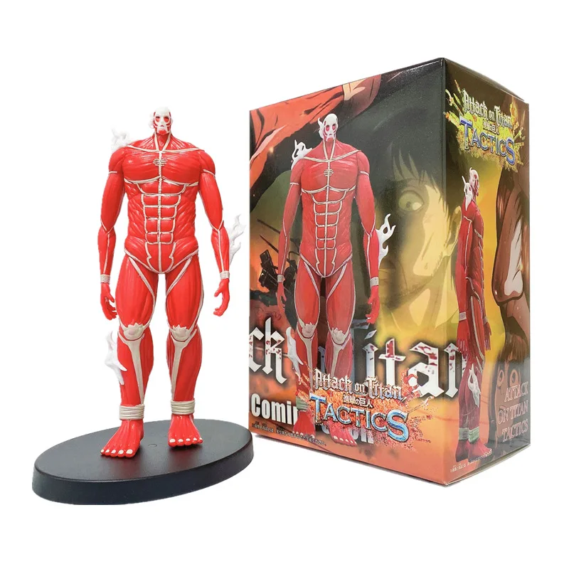 18cm-Anime-Attack-on-Titan-Colossal-Titan-Pure-Titan-Muscle-PVC-Action ...