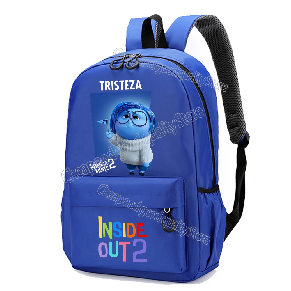 Disney-mochila escolar con estampado de dibujos animados para niño y ...