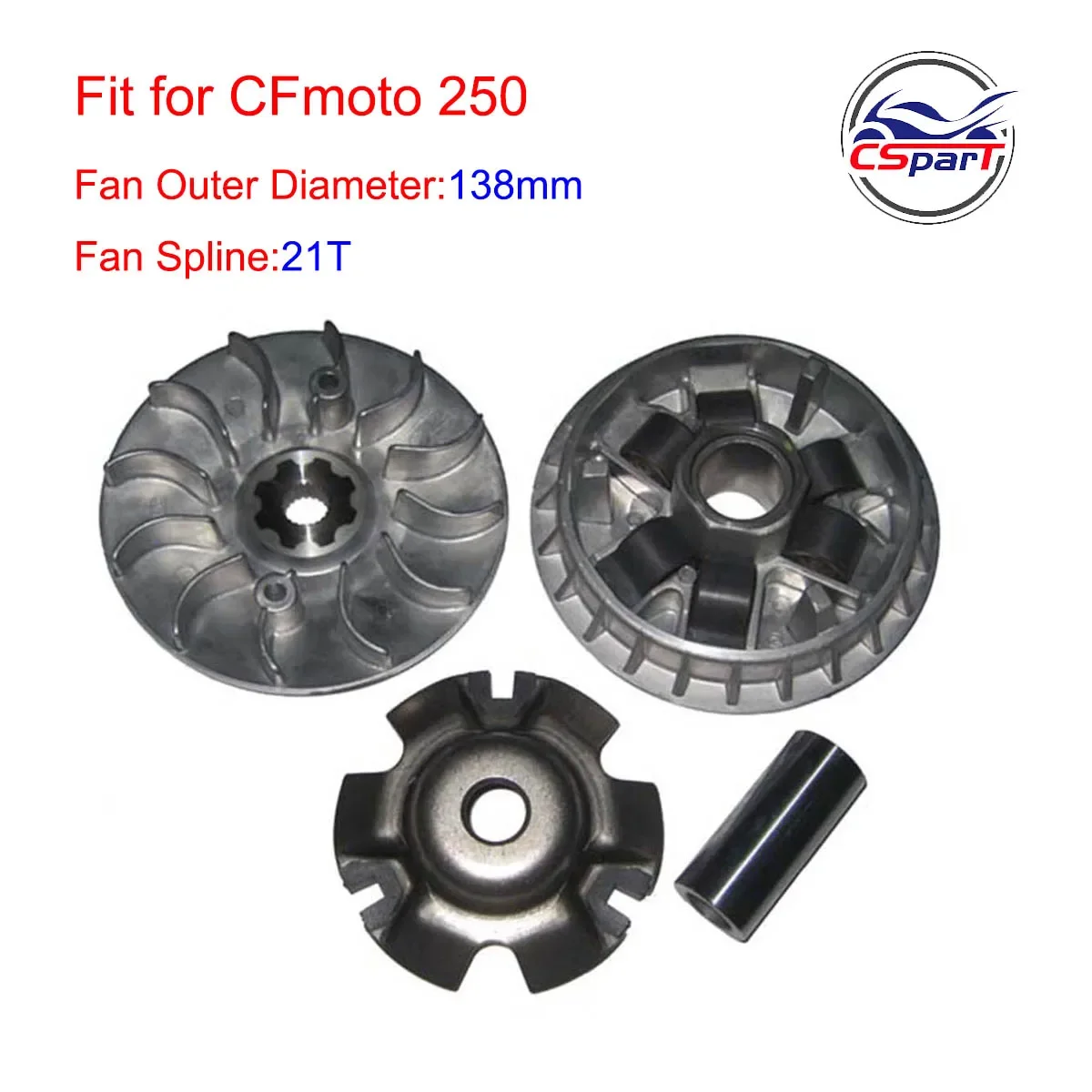 138MM-21T-Variator-Kit-For-CFMOTO-Water-cooled-CF250-Engine-ATV-with ...