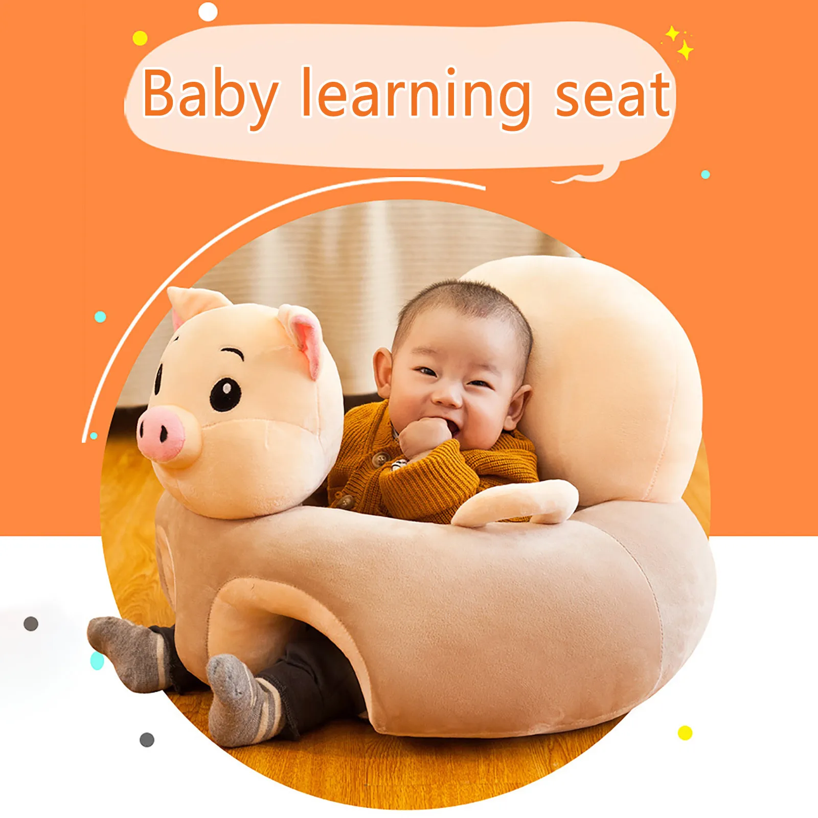 Cute Baby Studying