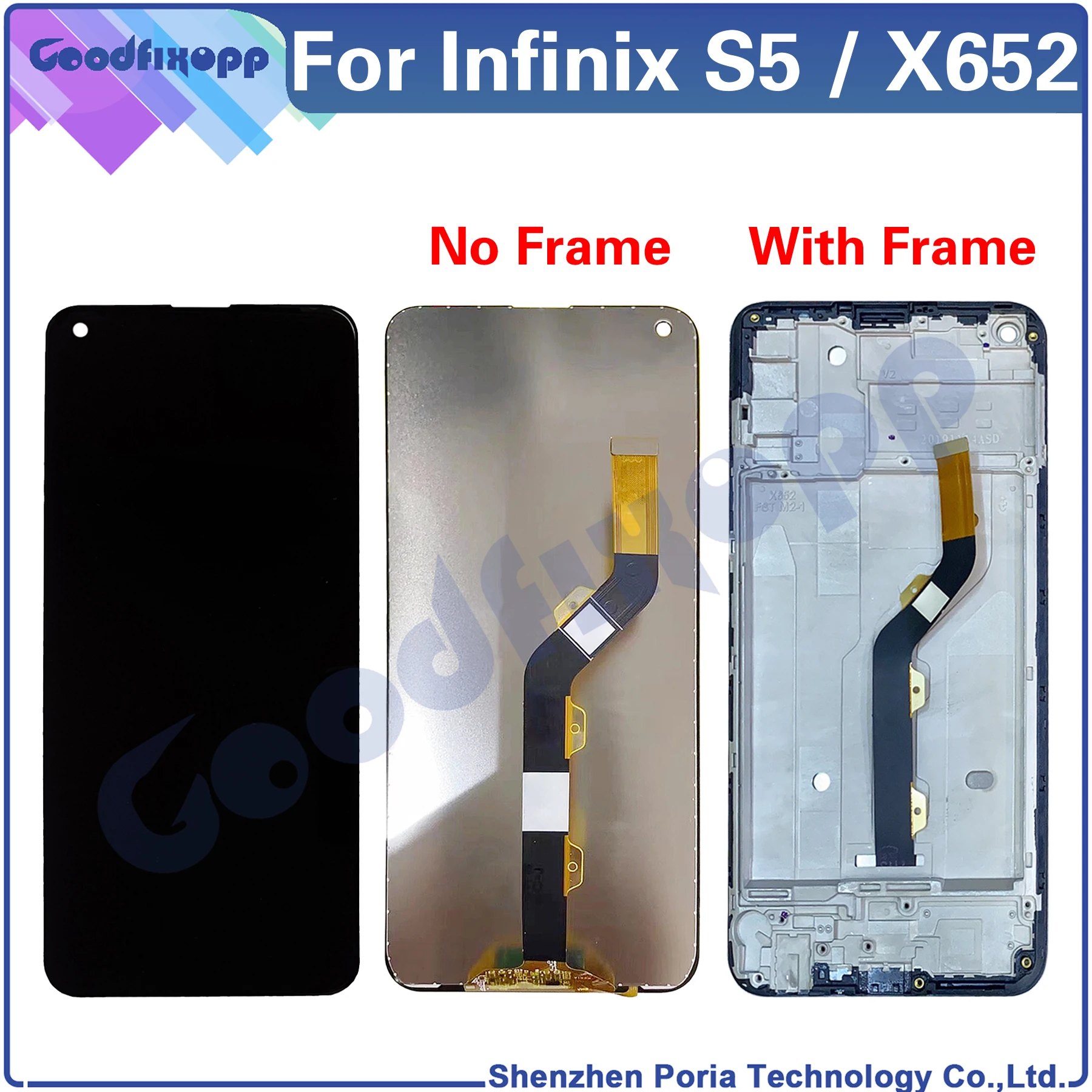 For-Infinix-S5-X652-LCD-Display-Touch-Screen-Digitizer-Assembly-Repair ...