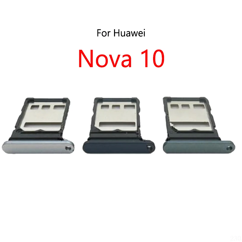 For Huawei Nova 10 Pro New SIM Card Slot Tray Holder Sim Card Reader ...
