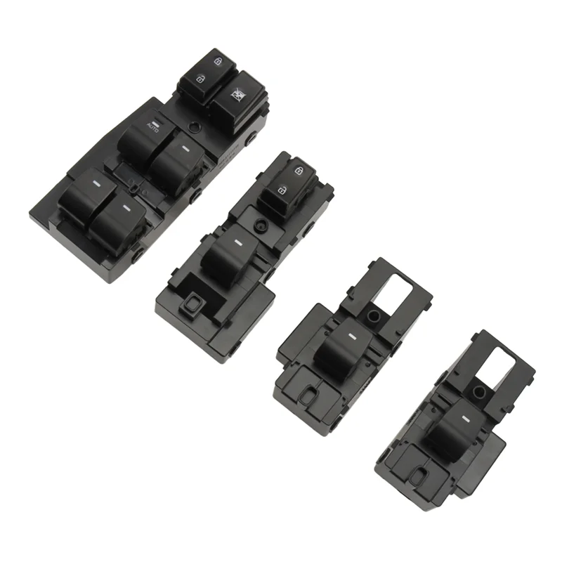Lift Button Window Control Switch Set Of 4 For Hyundai Elantra 17-21 ...
