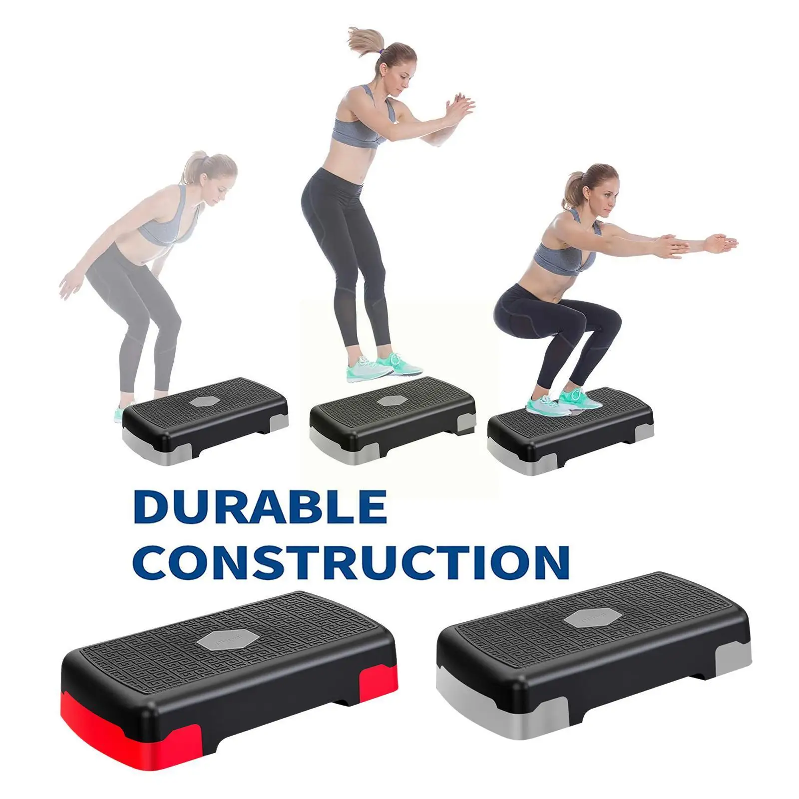 Fitness Adjustable Aerobic Step | Step Aerobics Good Exercise ...
