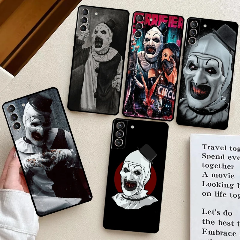 Terrifier Case For Samsung Galaxy S23 S24 Ultra S22 S21 Plus Note 10 ...