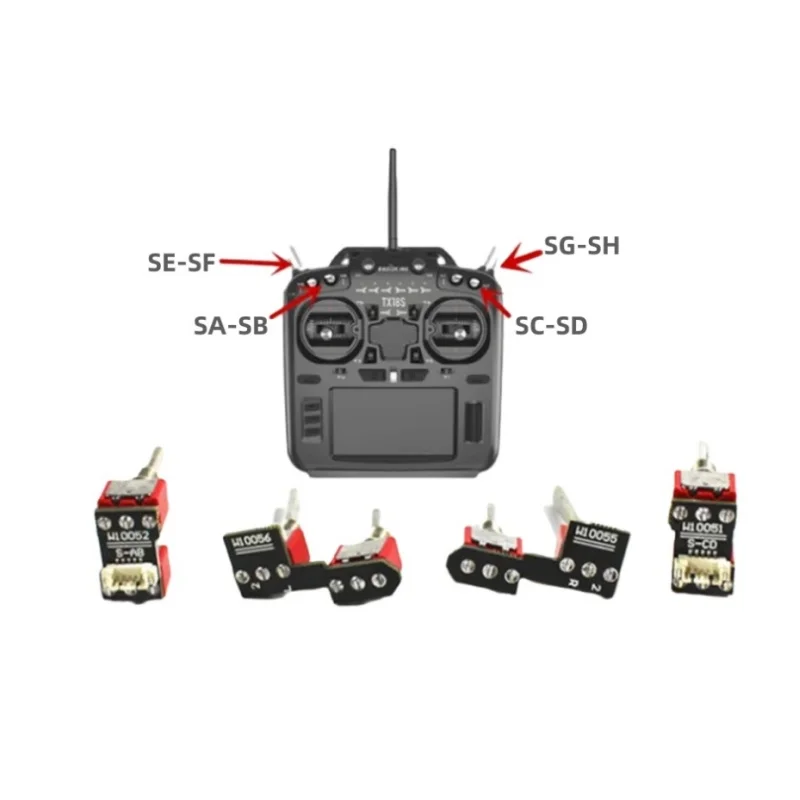 RC Transmitter Toggle Switch Metal 2/3-Position – Plug & Play for ...