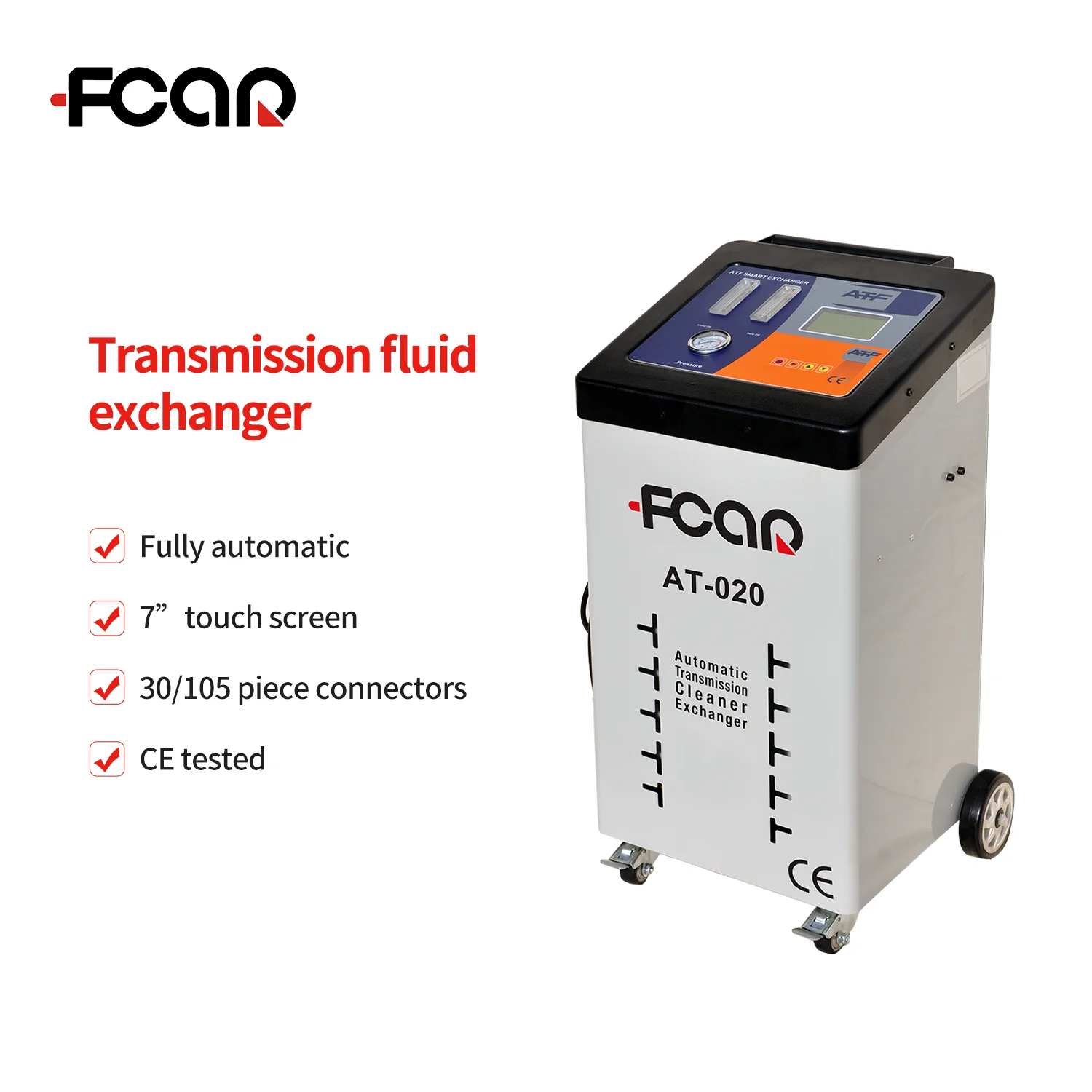Fcar AT-020 Auto Transmission Fluid Exchanger With 7 Inch Touch Screen ...