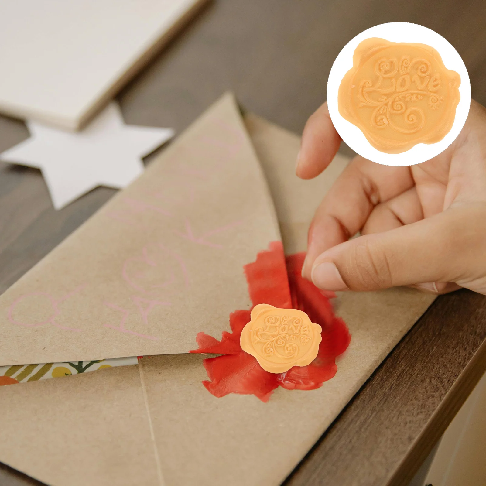 12Pcs Wedding Invitations Envelopes Seal Stickers Envelope Wax Seals ...