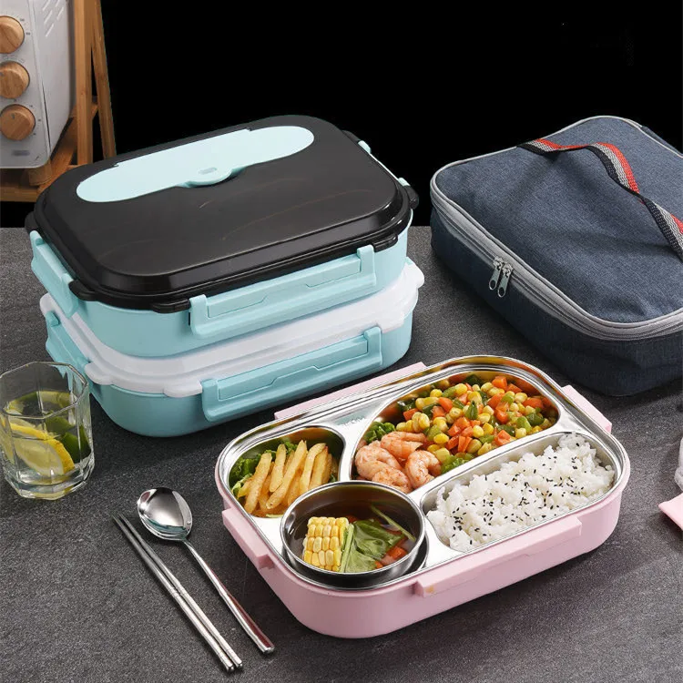 Lunch-Bag-for-Kids-Large-Capacity-Bento-Box-304-Stainless-Steel ...