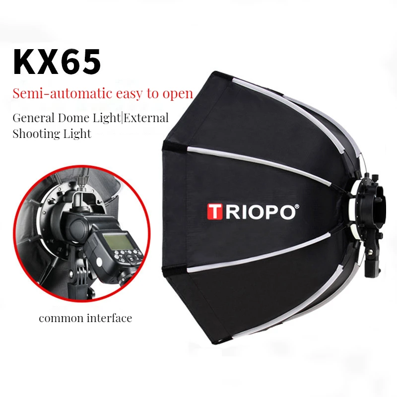 TRIOPO-KX-65cm-90cm-Softbox-Octagon-Umbrella-Light-Box-For-Godox-AD200 ...