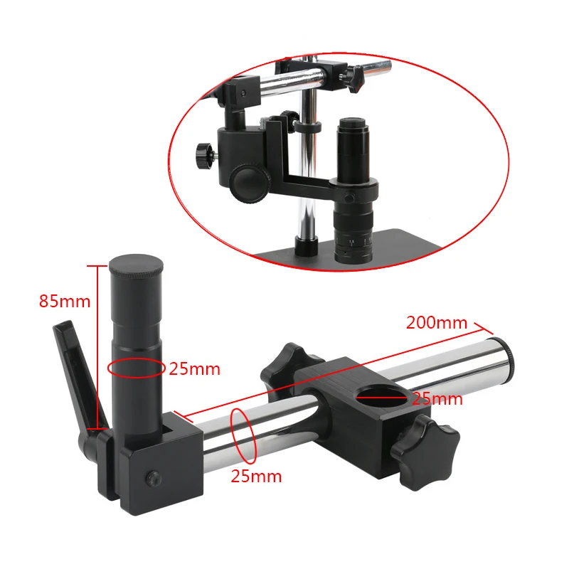 25mm Metal Multiple Angles Adjustable Universal Industrial Monocular ...