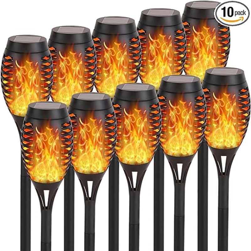 Antorcha-de-llama-Solar-impermeable-luz-parpadeante-decoraci-n-de-jard ...
