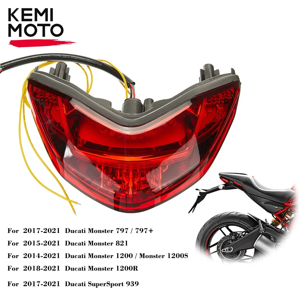 LED-Tail-Light-Integrated-Turn-Signal-Lamp-For-DUCATI-MONSTER-797-821 ...