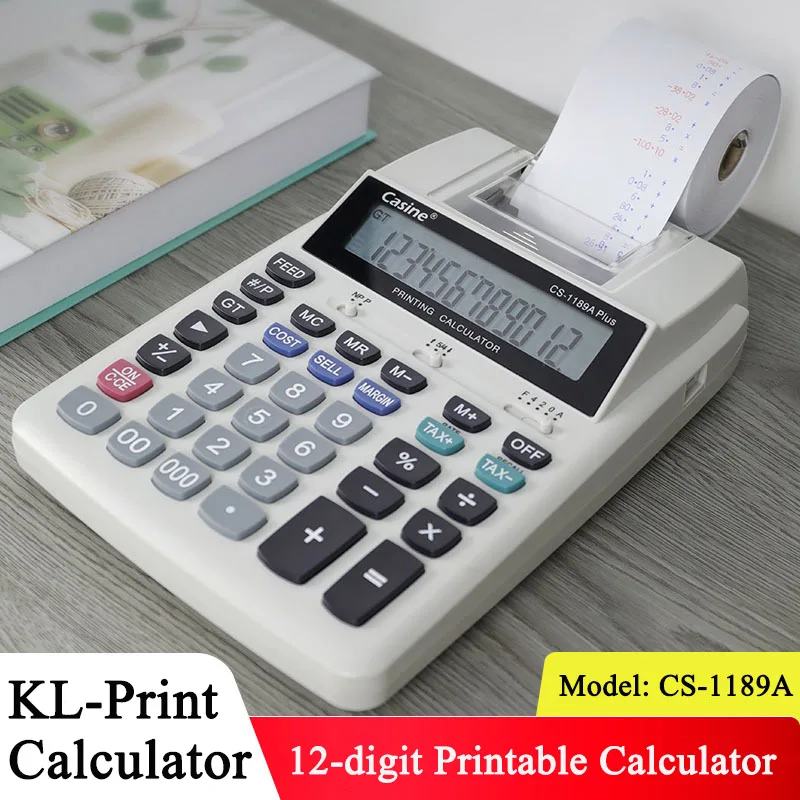 12-digit-Metal-Panel-Printable-Desktop-Calculator-Ink-Wheel-Dual-Colour ...