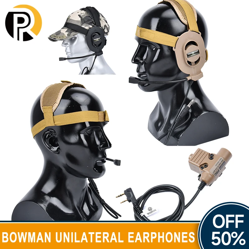 WADSN-Tactical-Headphones-Bowman-Shooting-Communication-Headset ...