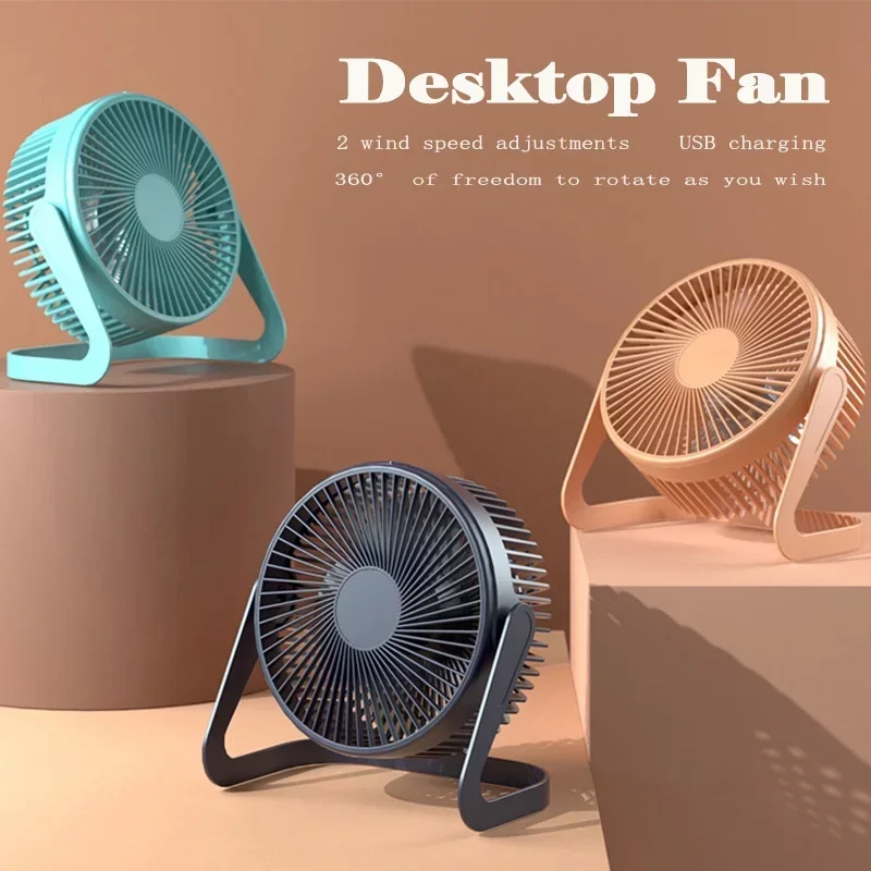 5-Inch-USB-Desktop-Fan-360-Rotating-Mini-Adjustable-Portable-Electric ...