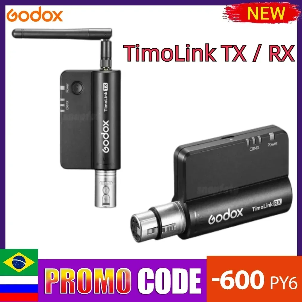 Godox-TimoLink-TX-RX-TRX-Wireless-DMX-Receiver-Transmitter-Built-with ...