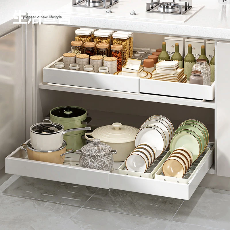 Scalable-Storage-Rack-Pull-out-Drawer-Type-Kitchen-Utensil-Storage-Box ...