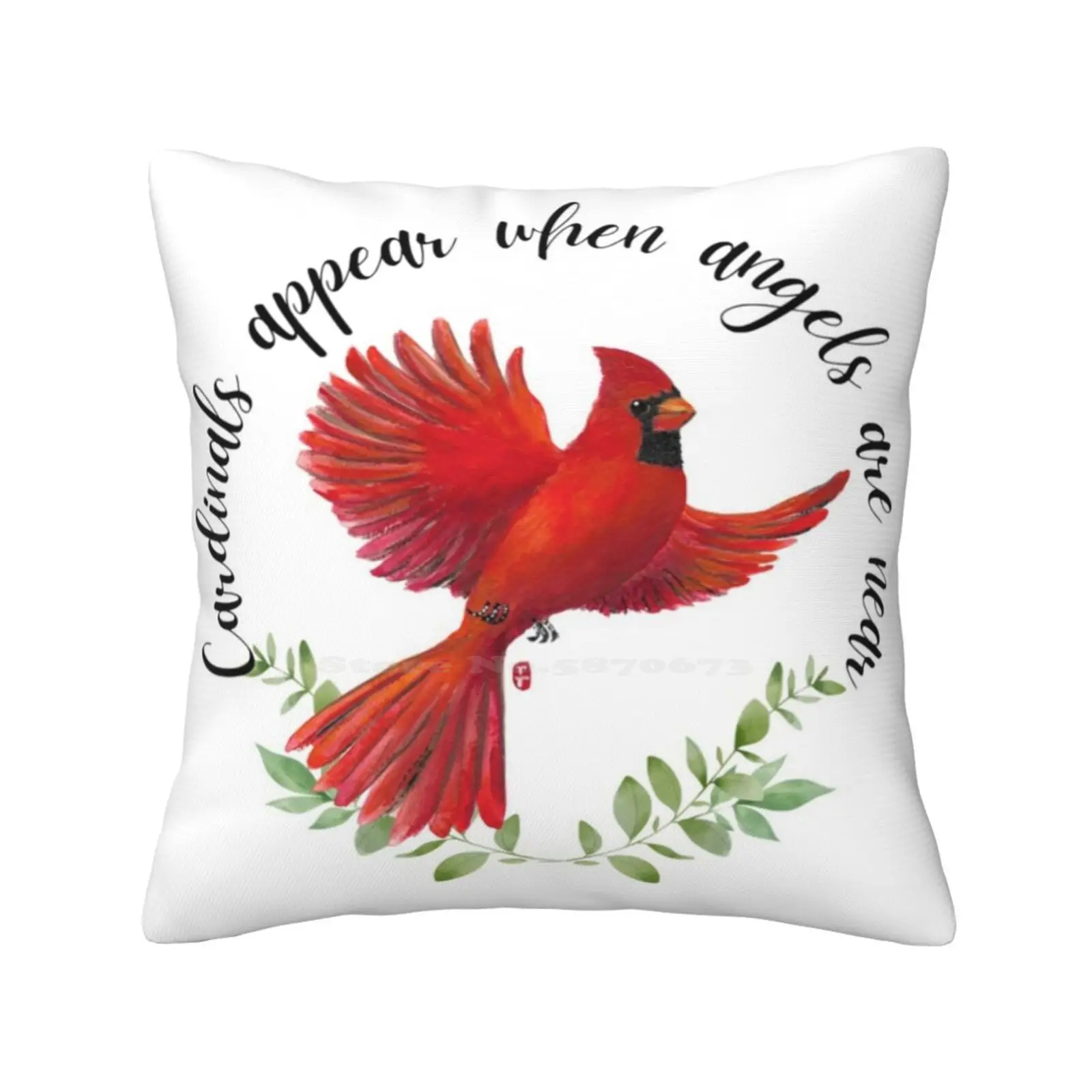 Cardinals-Appear-When-Angels-Are-Near-Pillows-Case-Bedroom-Home ...