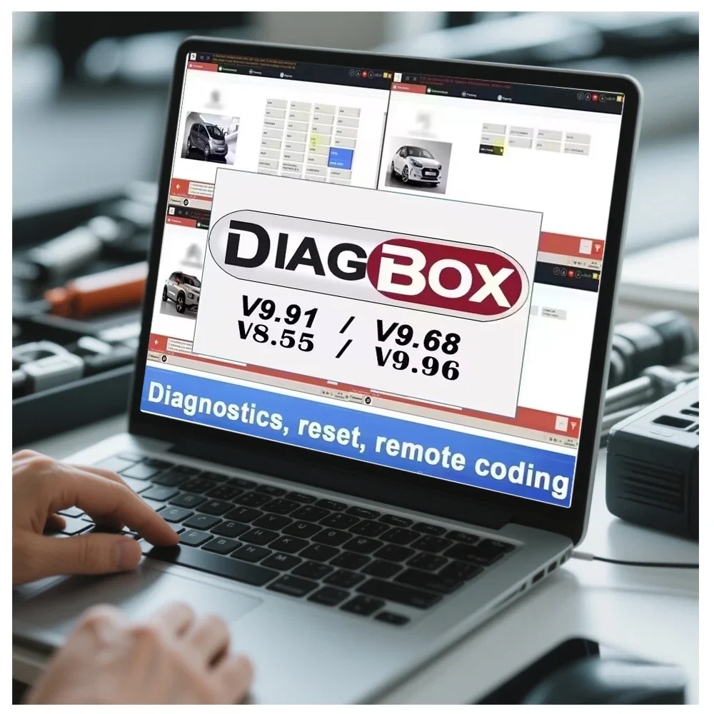 Newest 2025 V9.96 9.91 8.55 9.68 Diagbox Car Diagnosis Software Multi ...