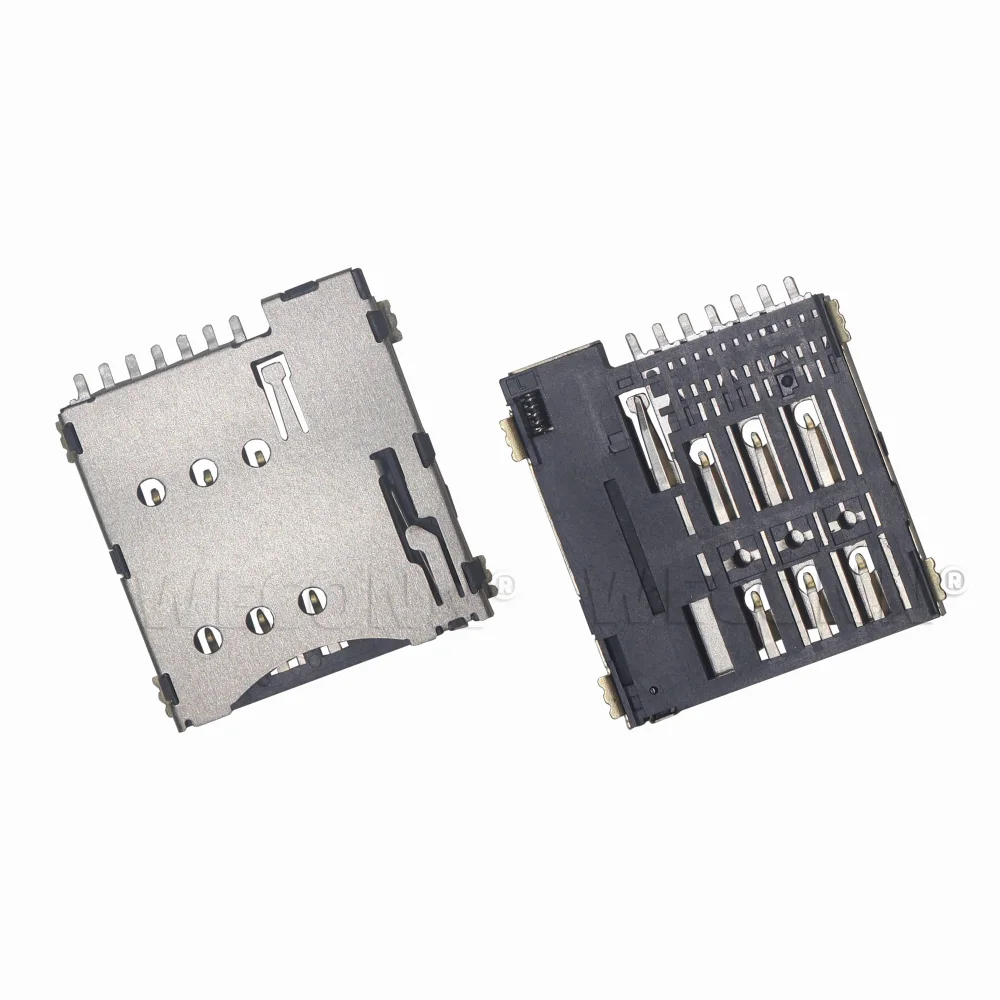 Manufacture-directly-sell-Smart-card-connector-SIM-card-holder-7pin-SMT ...