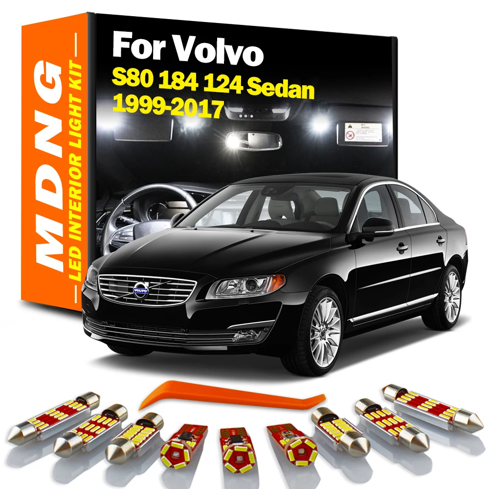 MDNG-Vehicle-LED-Interior-Map-Dome-Trunk-Light-Kit-Canbus-For-Volvo-S80 ...