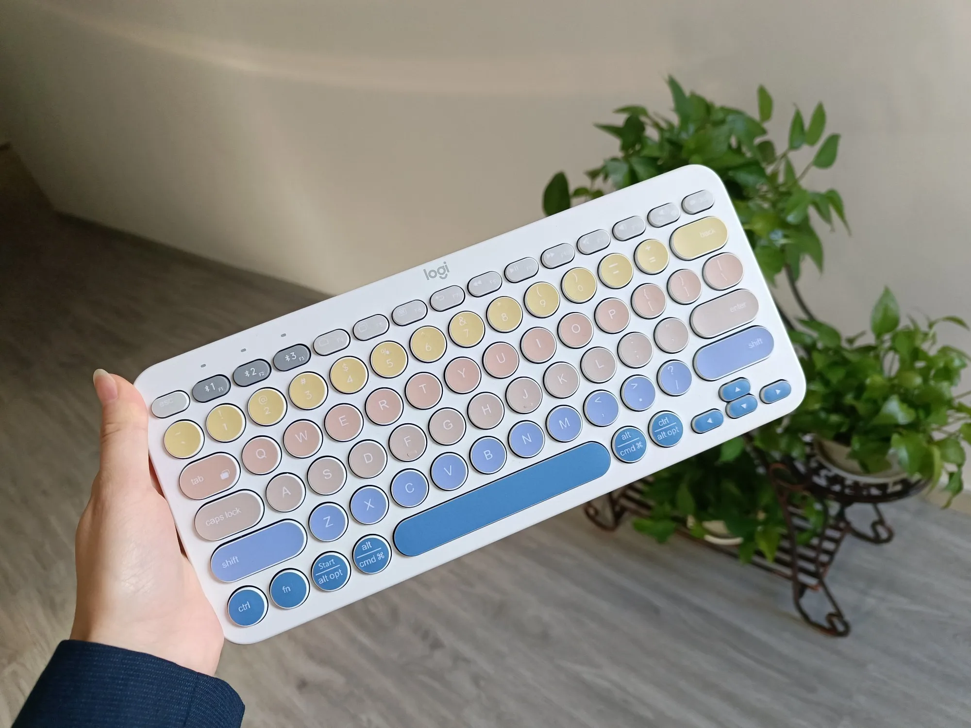 JP-177-Autocollant de clavier Bluetooth sans fil, personnalisé de dessin animé, personnalisation ...