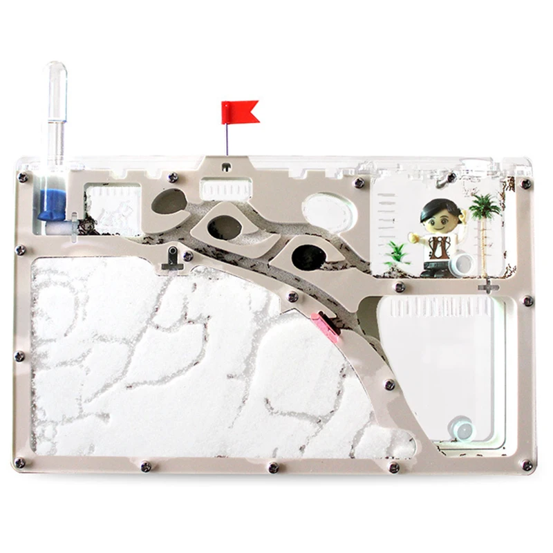 Funny Ant Castle with Sand Ant Nest Home Children Educational Bio Art ...