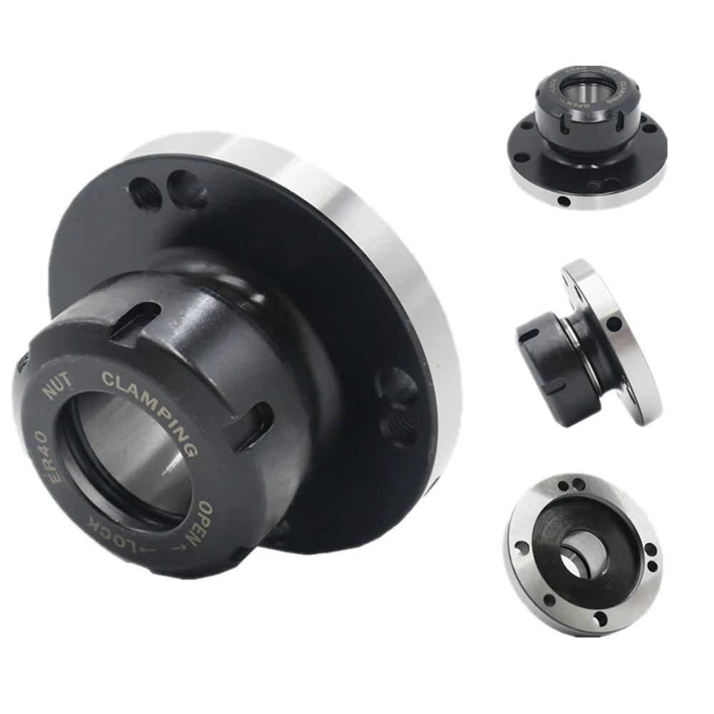 1PCS Lathe Chuck ER32 80mm 100mm Diameter Mini Flange Axis Cartridge ...