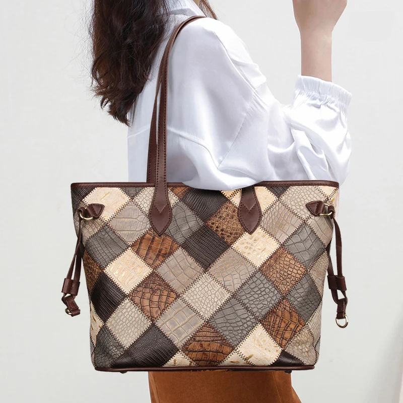 Handbags-Women-Soft-Genuine-Leather-Top-Handle-Totes-Luxury-Vintage ...