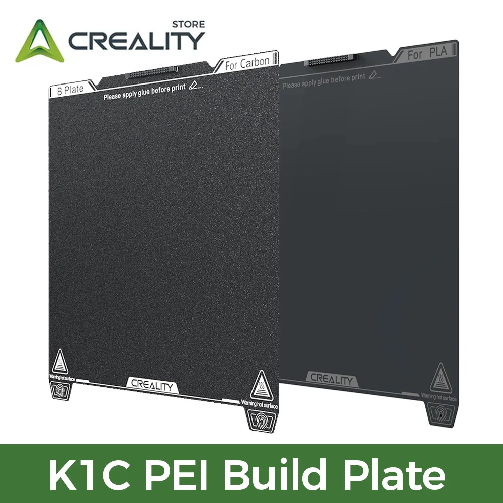 Creality Original K1C Smooth PEI Build Plate (Without Soft Magnetic ...
