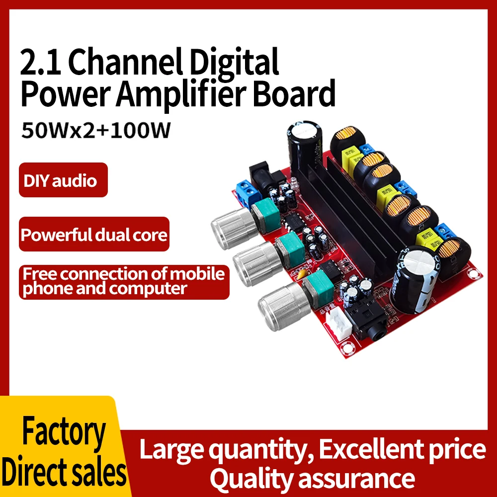 2-1-Channel-TPA3116-2-1-Hi-Fi-Amplifier-Board-Car-Digital-Audio ...