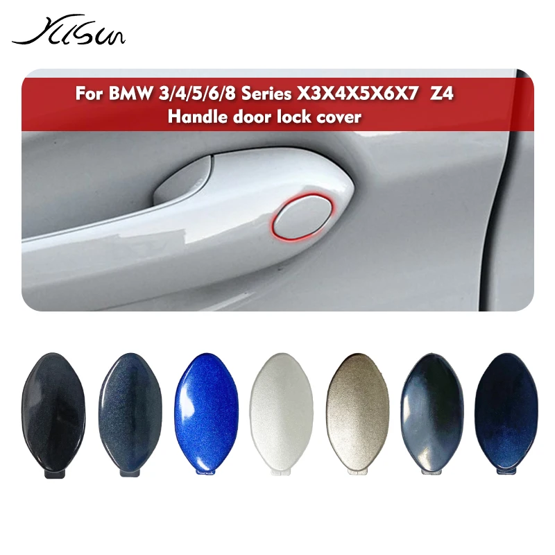 Car-Door-Handle-Lock-Key-Hole-Cover-Cap-Front-Left-51217489341-for-BMW ...