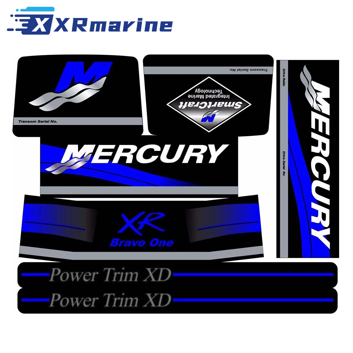 W-Blue-Rams-Sticker-Set-Decal-39244-for-Mercury-Mercruiser-Blue-Bravo ...