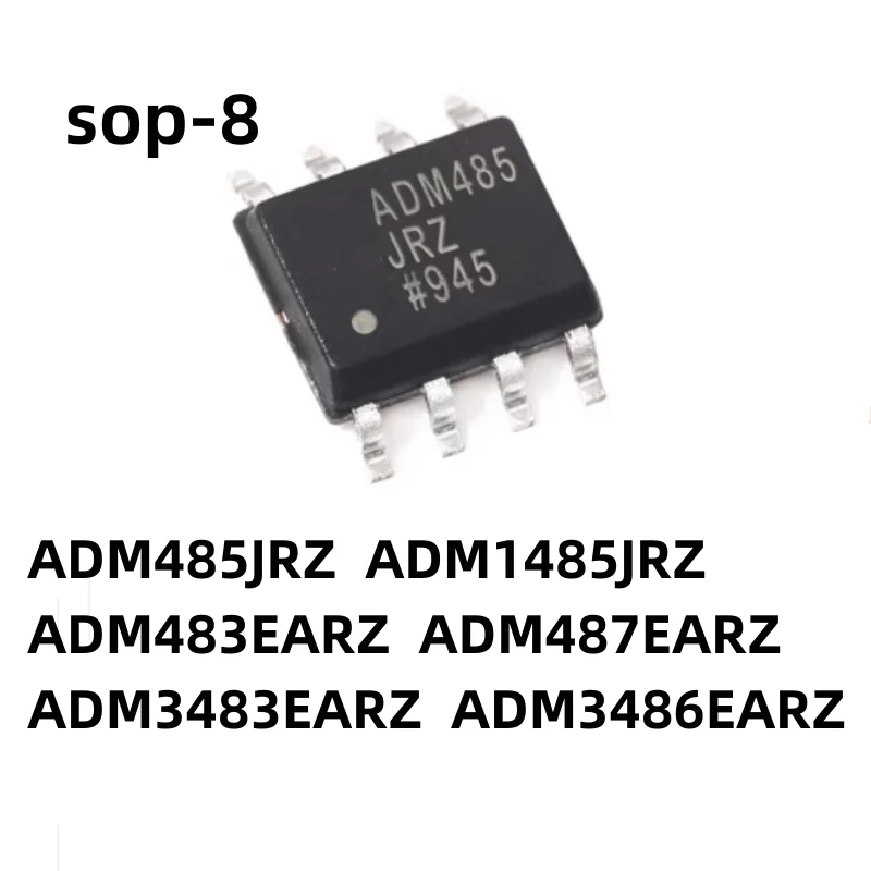 10pcs-New-ADM485JRZ-ADM1485JRZ-ADM483EARZ-ADM487EARZ-ADM3483EARZ ...