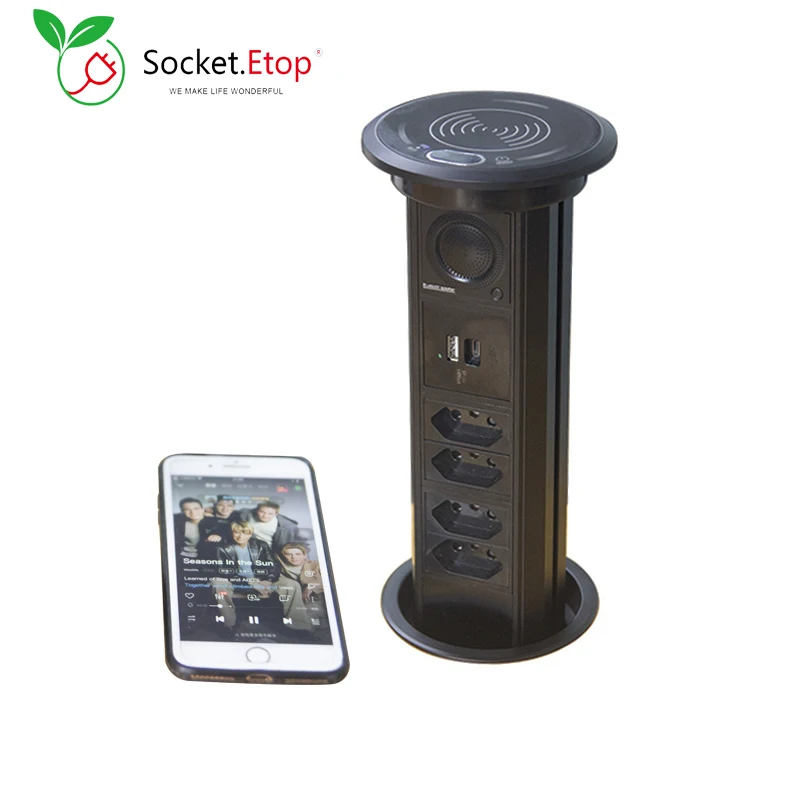 Bluetooth Speaker Power Socket | Motorized Pop Power Socket | Smart ...