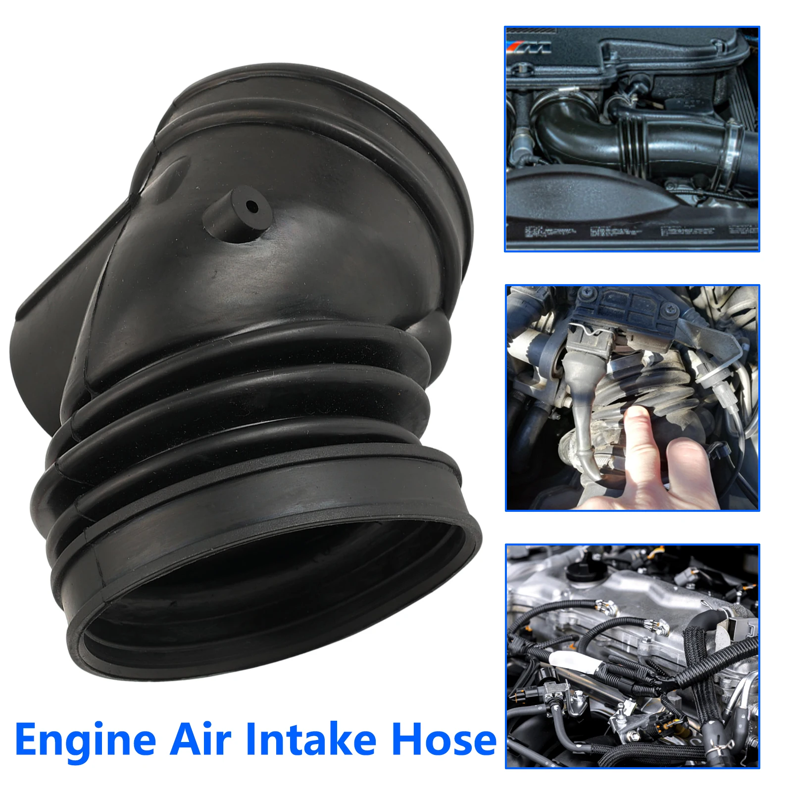 Air Cleaner Intake Hose Replacement Tube Connects to Mass Air Flow For ...