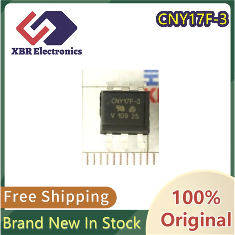 (10/50 piezas) CNY17F-3 CNY17F CNY17 SOP-6 Optoacoplador Componente ...
