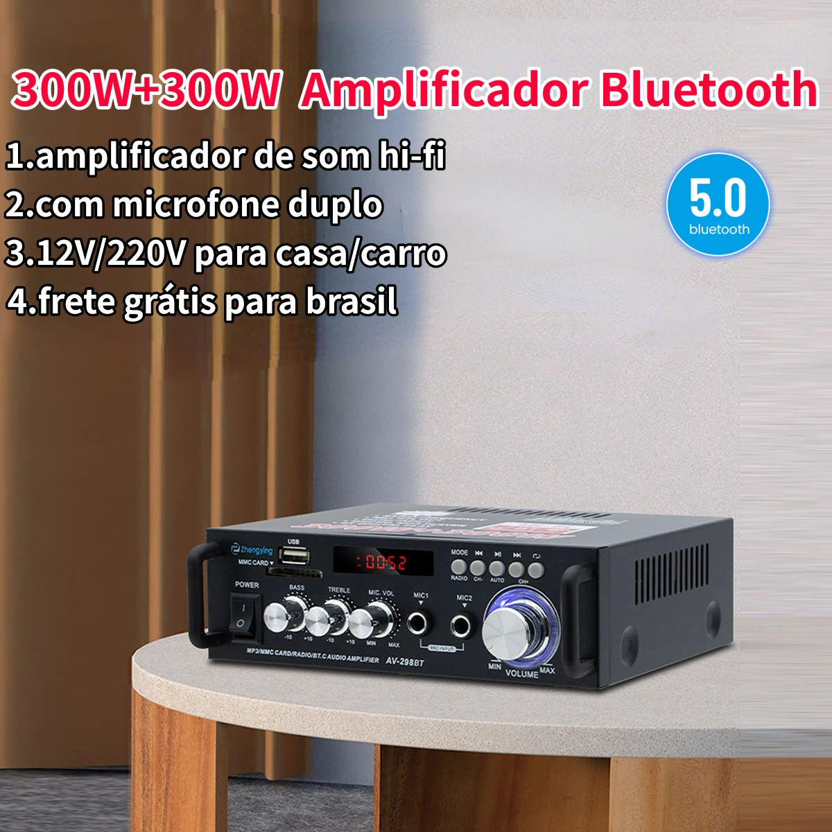 2-300W-Peak-Power-Amplifier-Channel-2-0-Hifi-Stereo-Sound-Amplificador ...