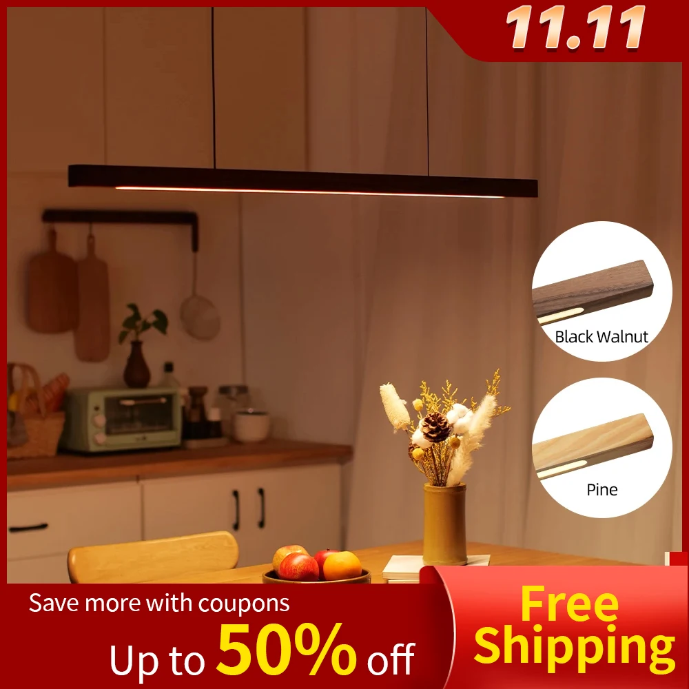 Nordic-Real-Wood-Pendant-Lights-LED-Ceiling-Hanging-Lamps-for-Living ...