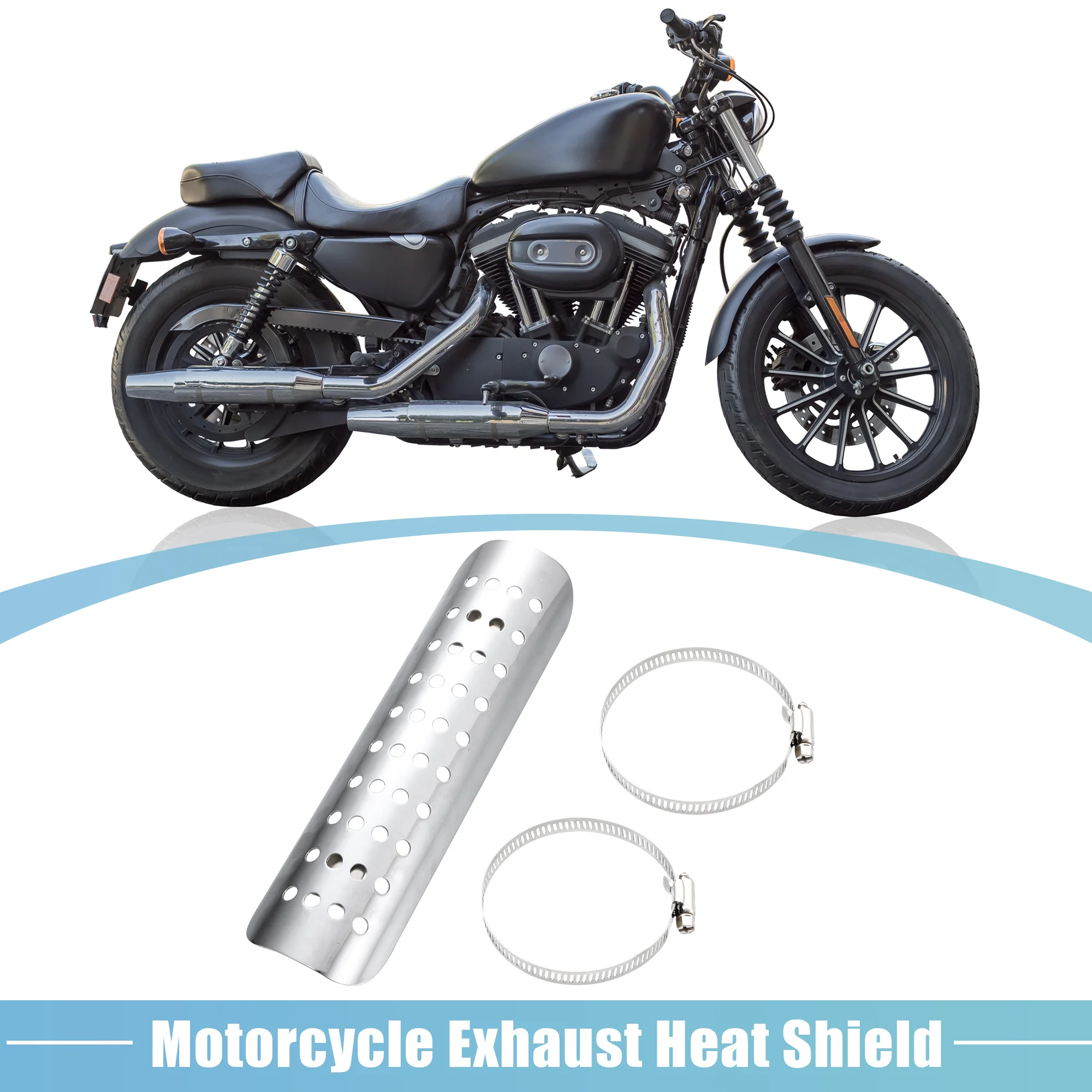 Motoforti-Universal-Motorcycle-Exhaust-Heat-Shield-Exhaust-Pipe-Heat ...